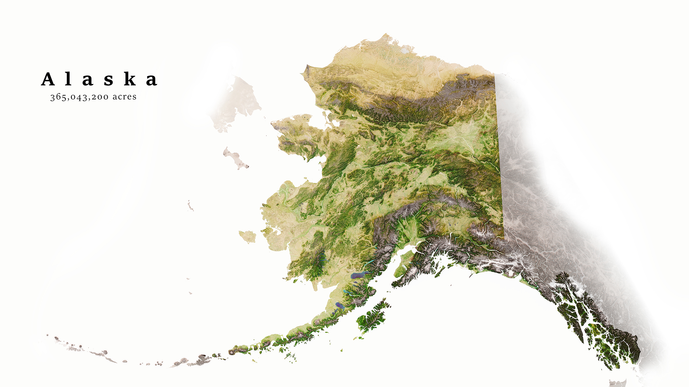 Alaska topography - Permafrost Pathways