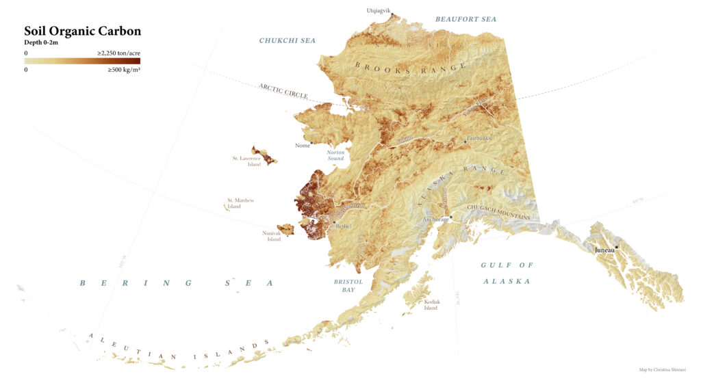 2024 in Arctic maps - Permafrost Pathways