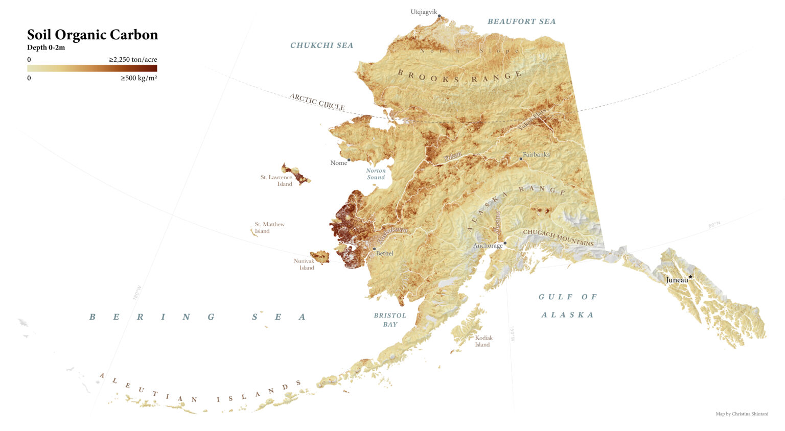 2024 in Arctic maps - Permafrost Pathways