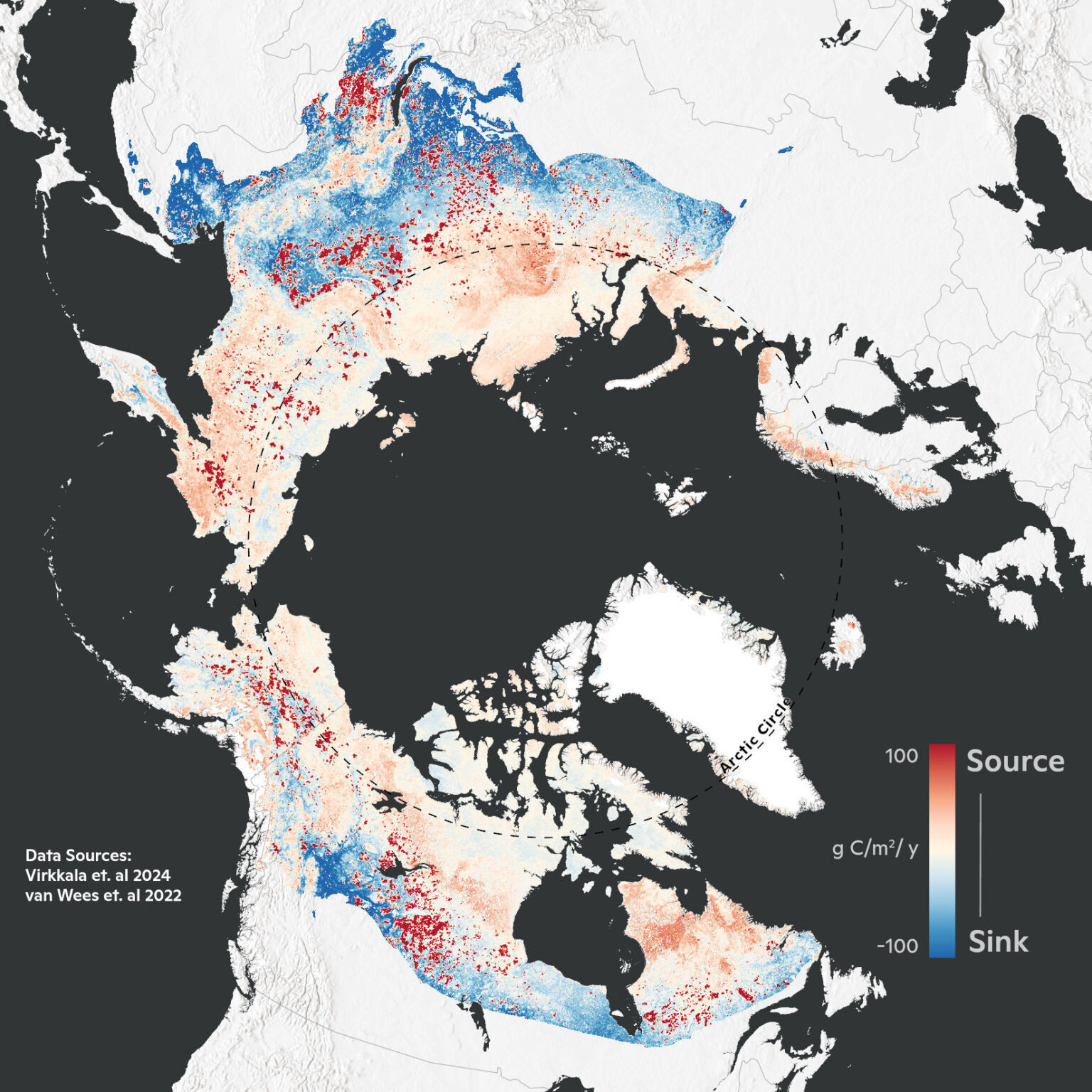 2024 in Arctic maps - Permafrost Pathways